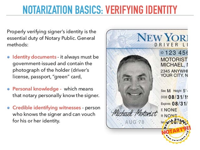 Notarized Definition