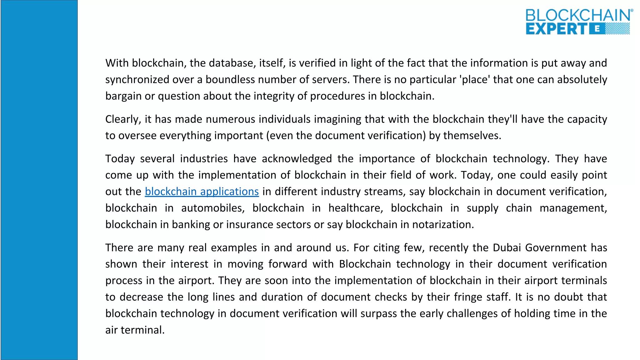 Notarization in Blockchain | PDF | Databases | Computer Software and Applications