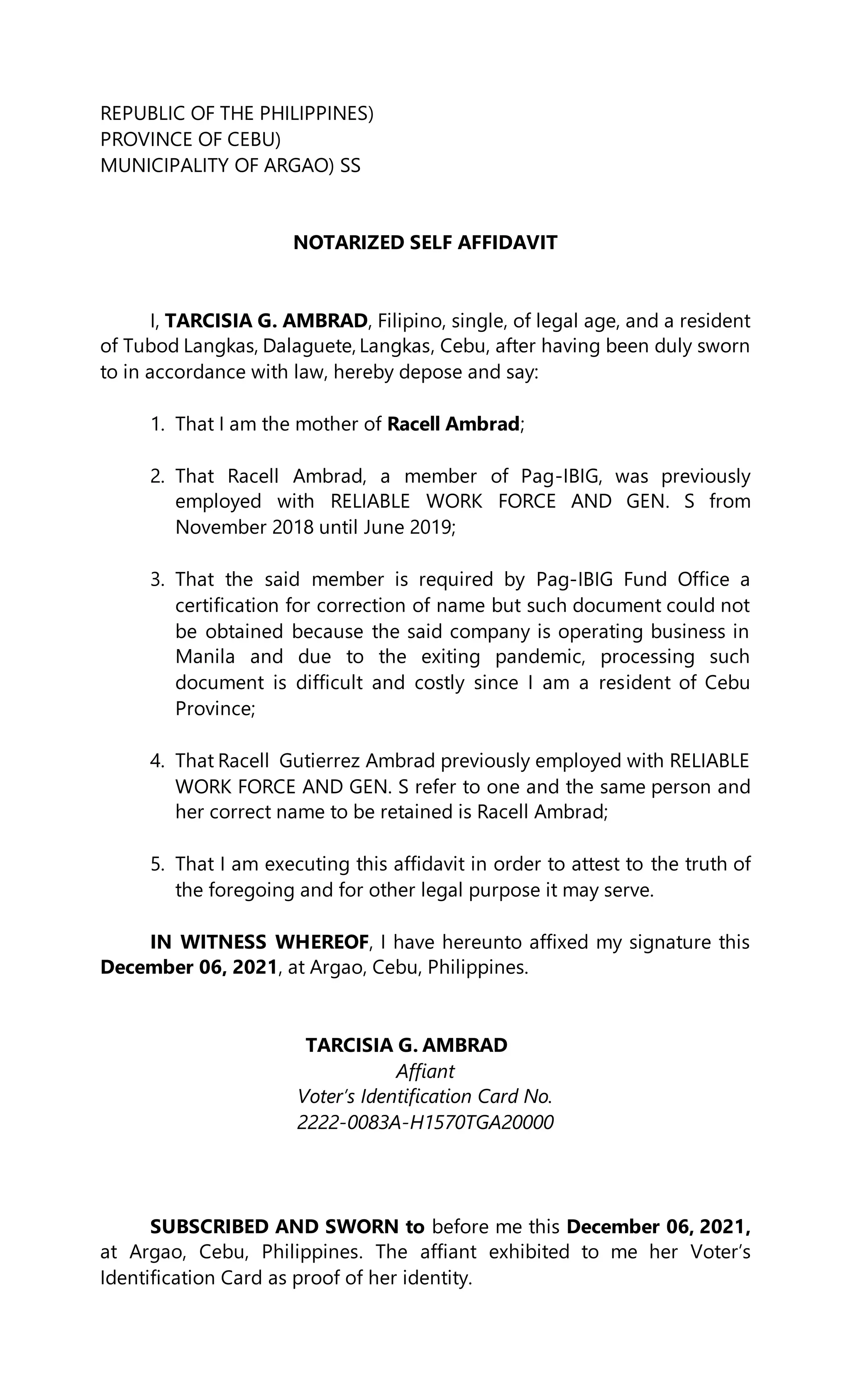 NOTARIZED SELF AFFIDAVIT.doc