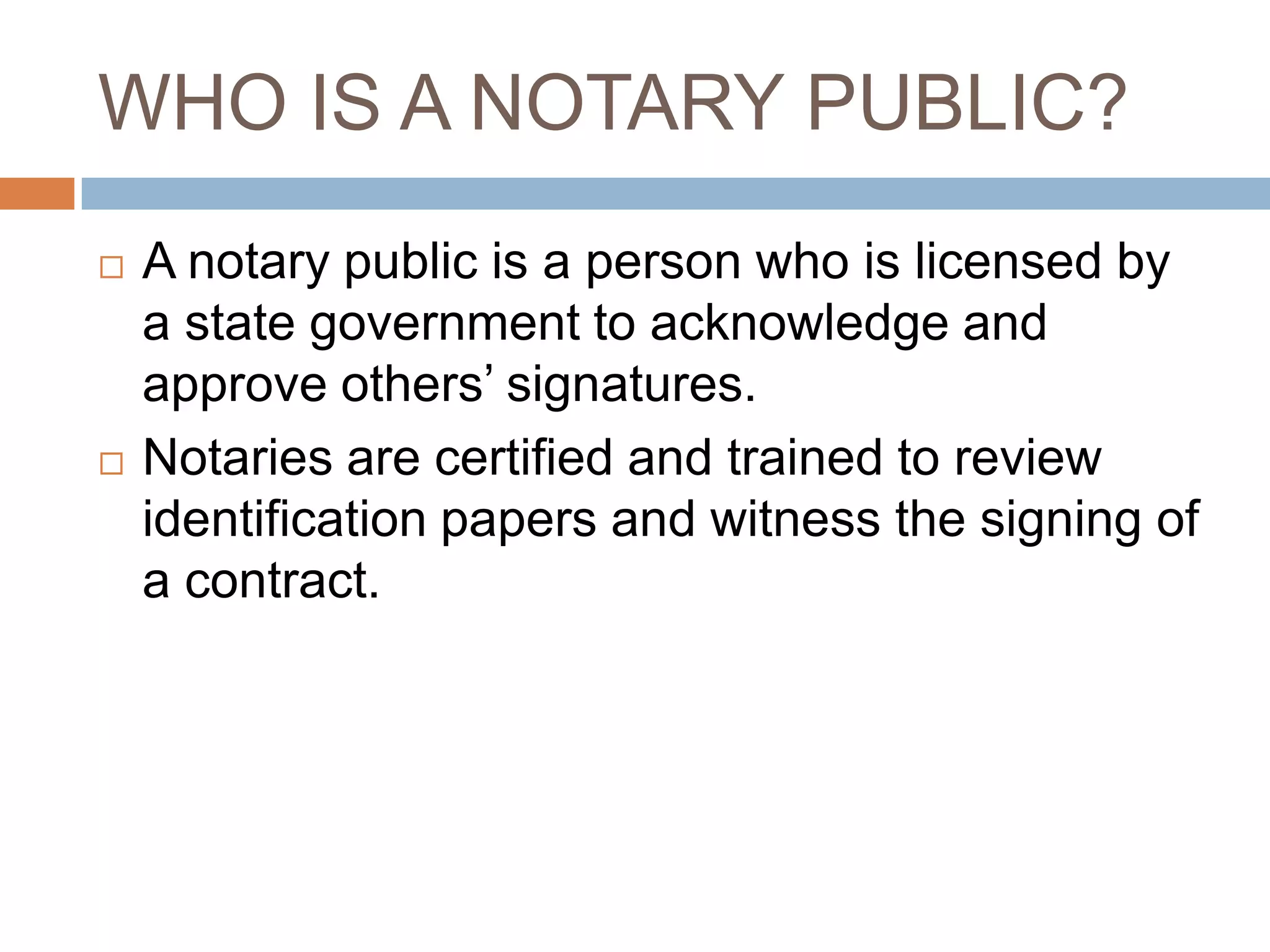 Notary | PPTX