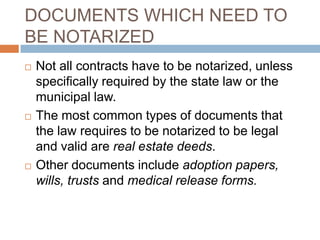 Notary | PPTX
