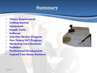 Notary Ppt | PPT | Computing | Technology & Computing