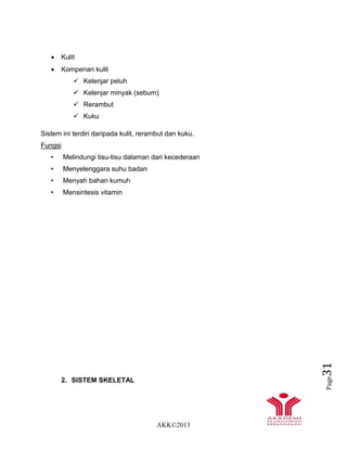 Nota sains sukan tahap i | PDF