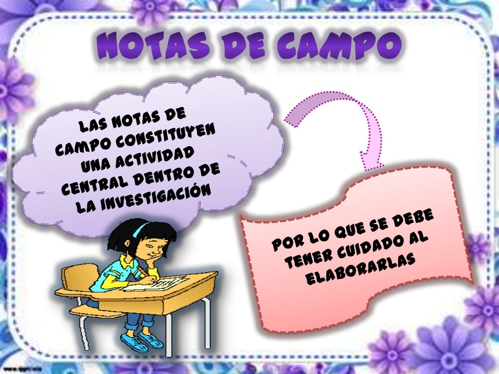 Notas de campo