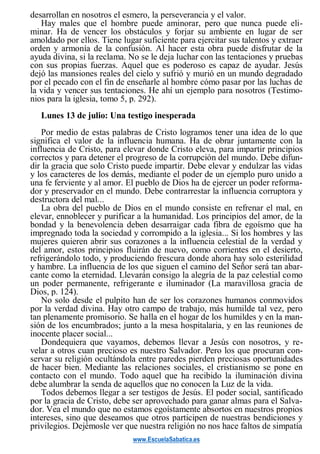 Notas de Elena | Lección 3 | La misionera inverosímil | Escuela ...