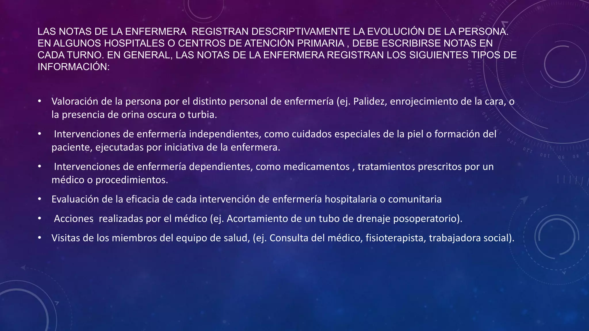 Notas de enfermería lineamientos | PDF