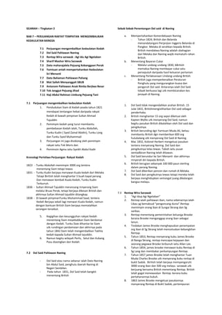 Nota sejarah f2 | PDF