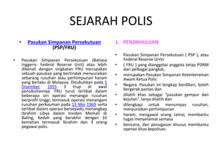 Nota Sejarah Polis Malaysia | PPTX