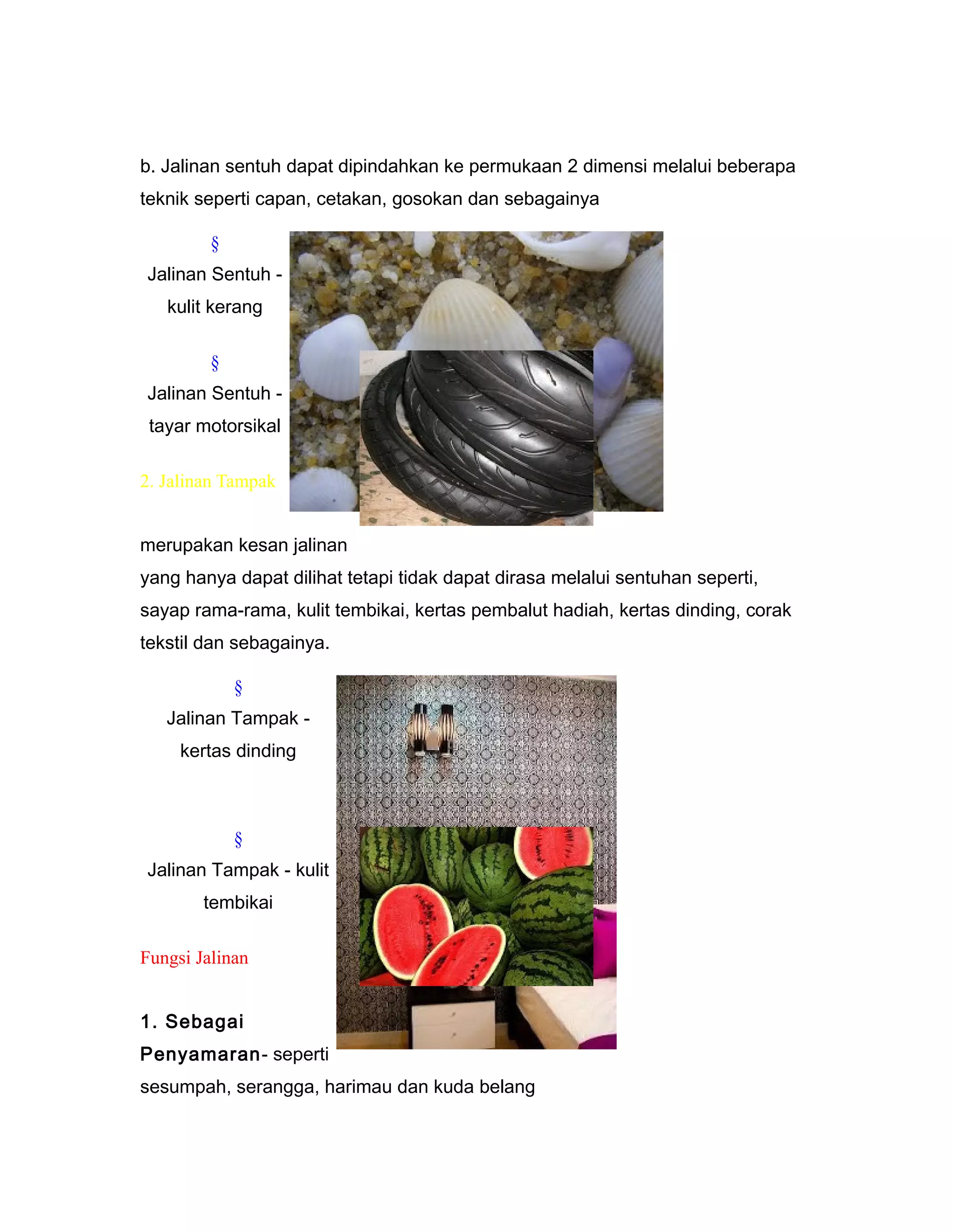 NOTA PENDIDIKAN SENI VISUAL TINGKATAN 1 | DOC