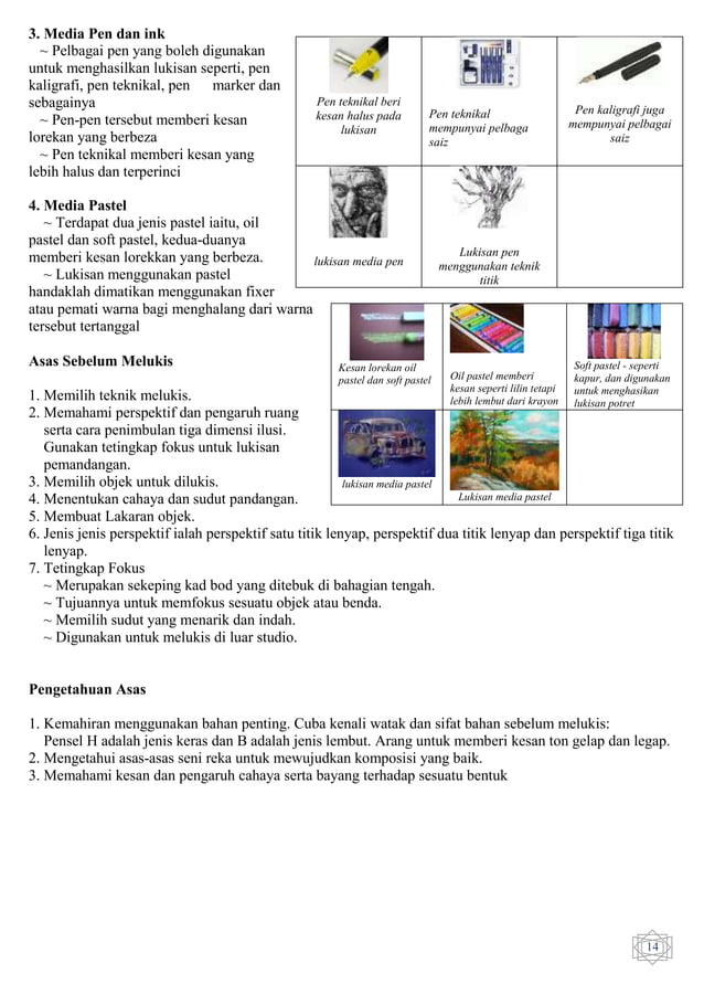 Nota seni t 1 asa seni reka | PDF