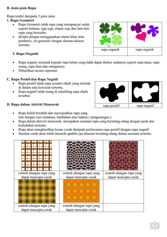 Nota seni t 1 asa seni reka | PDF