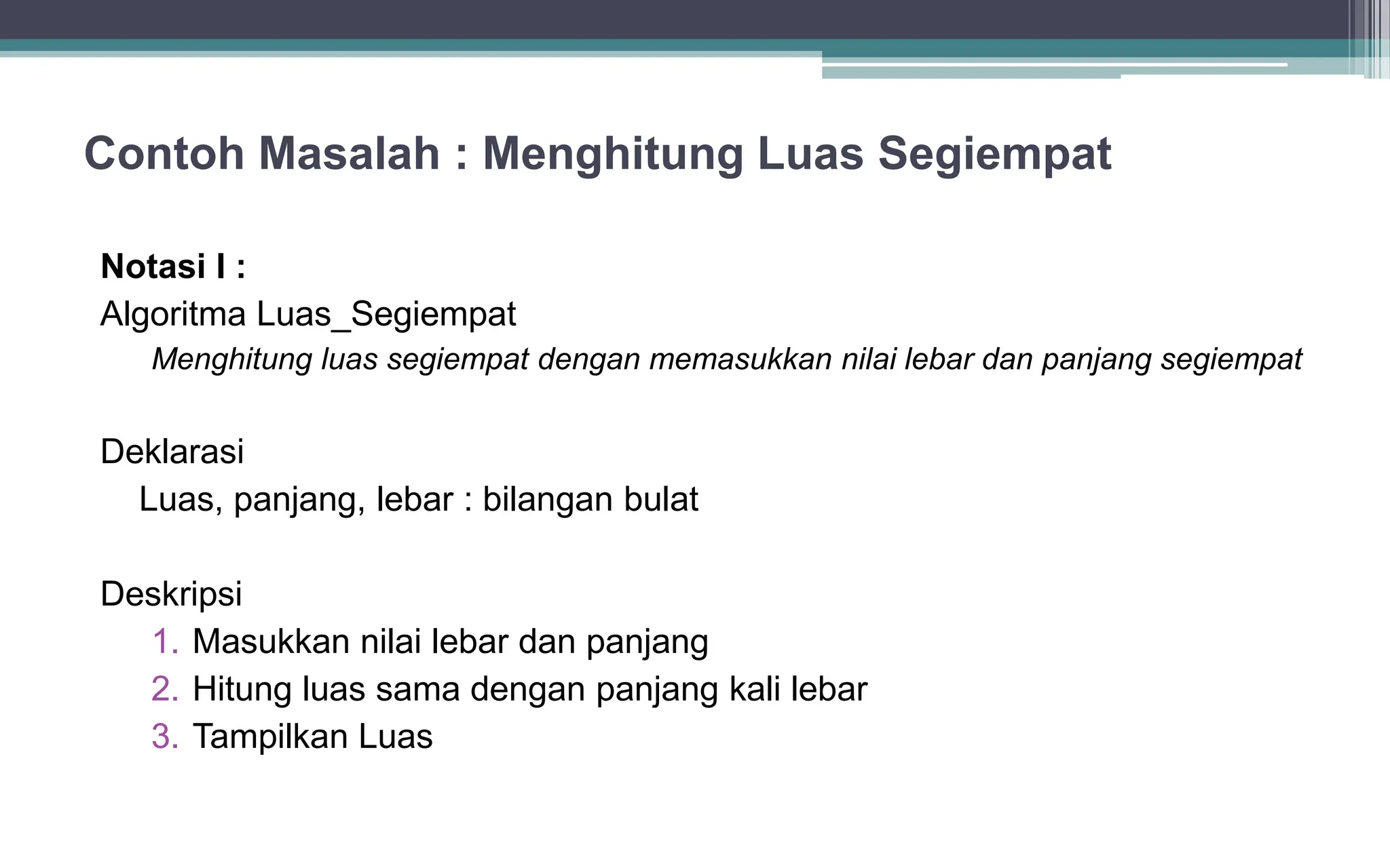 Notasi 1 ( satu), Notasi 2 ( dua ) dan Notasi 3 (tiga) | PPTX
