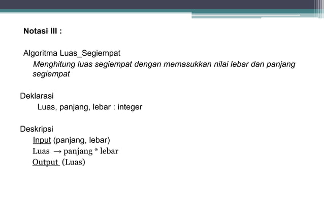 Notasi 1 ( satu), Notasi 2 ( dua ) dan Notasi 3 (tiga) | PPTX
