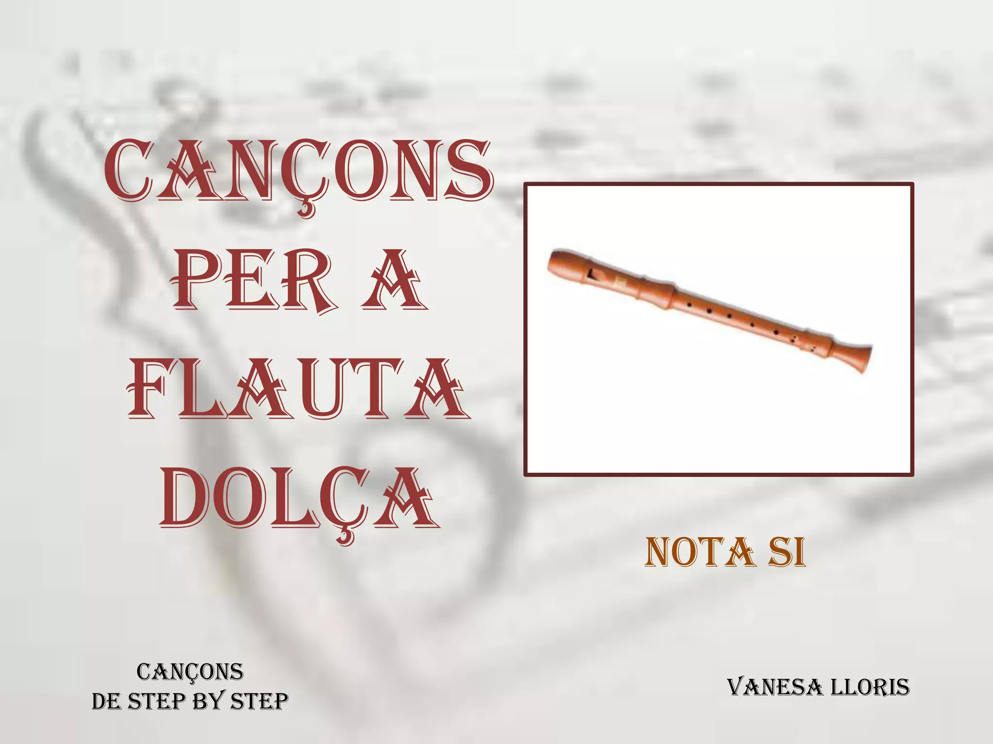 Nota si flauta | PPT