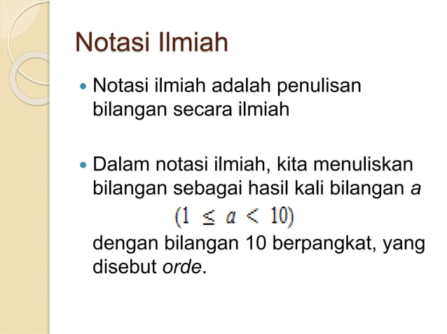 notasi ilmiah dan angka penting.ppt materi | PPTX