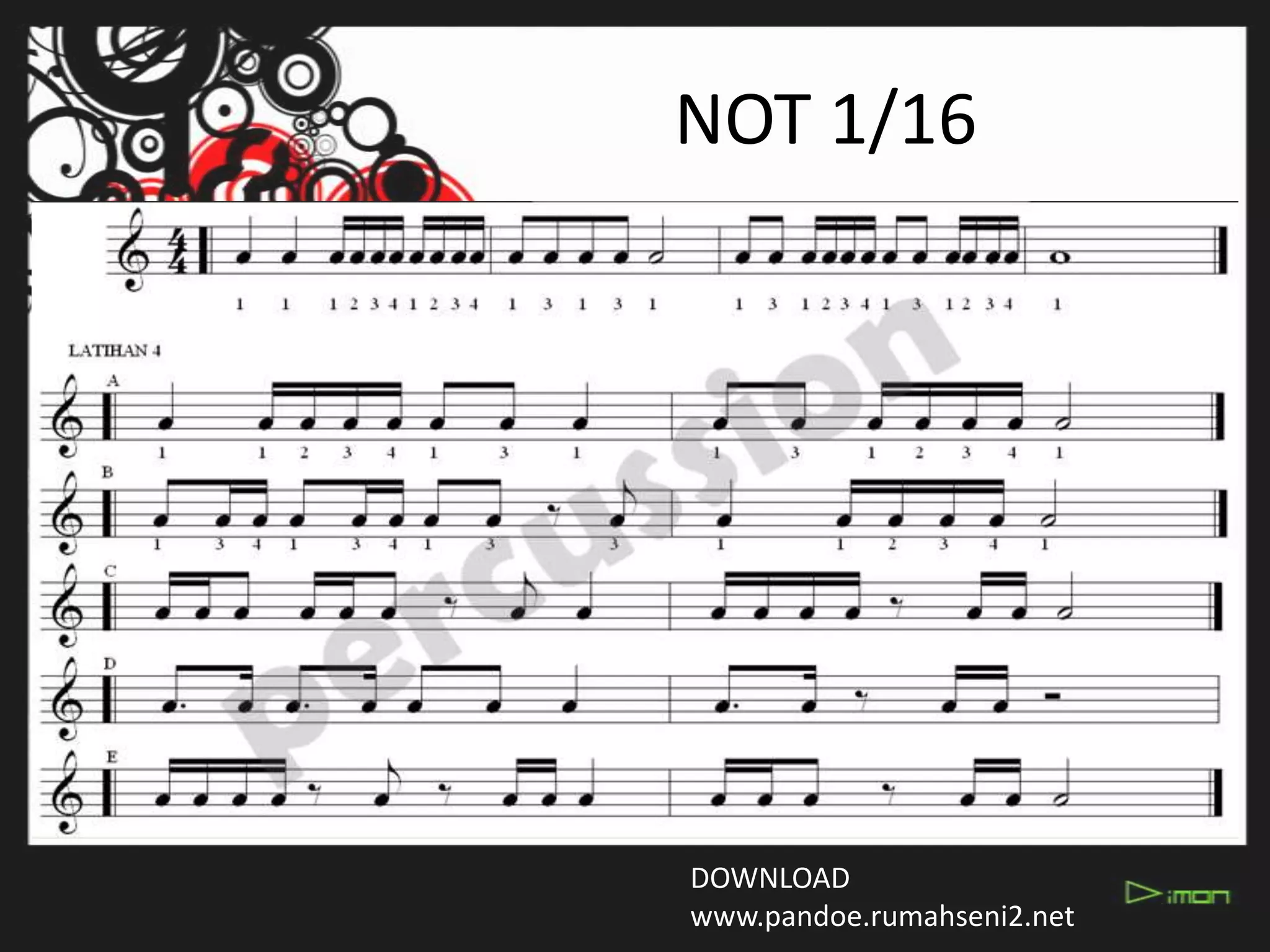 NOTASI RITMIK | PPTX