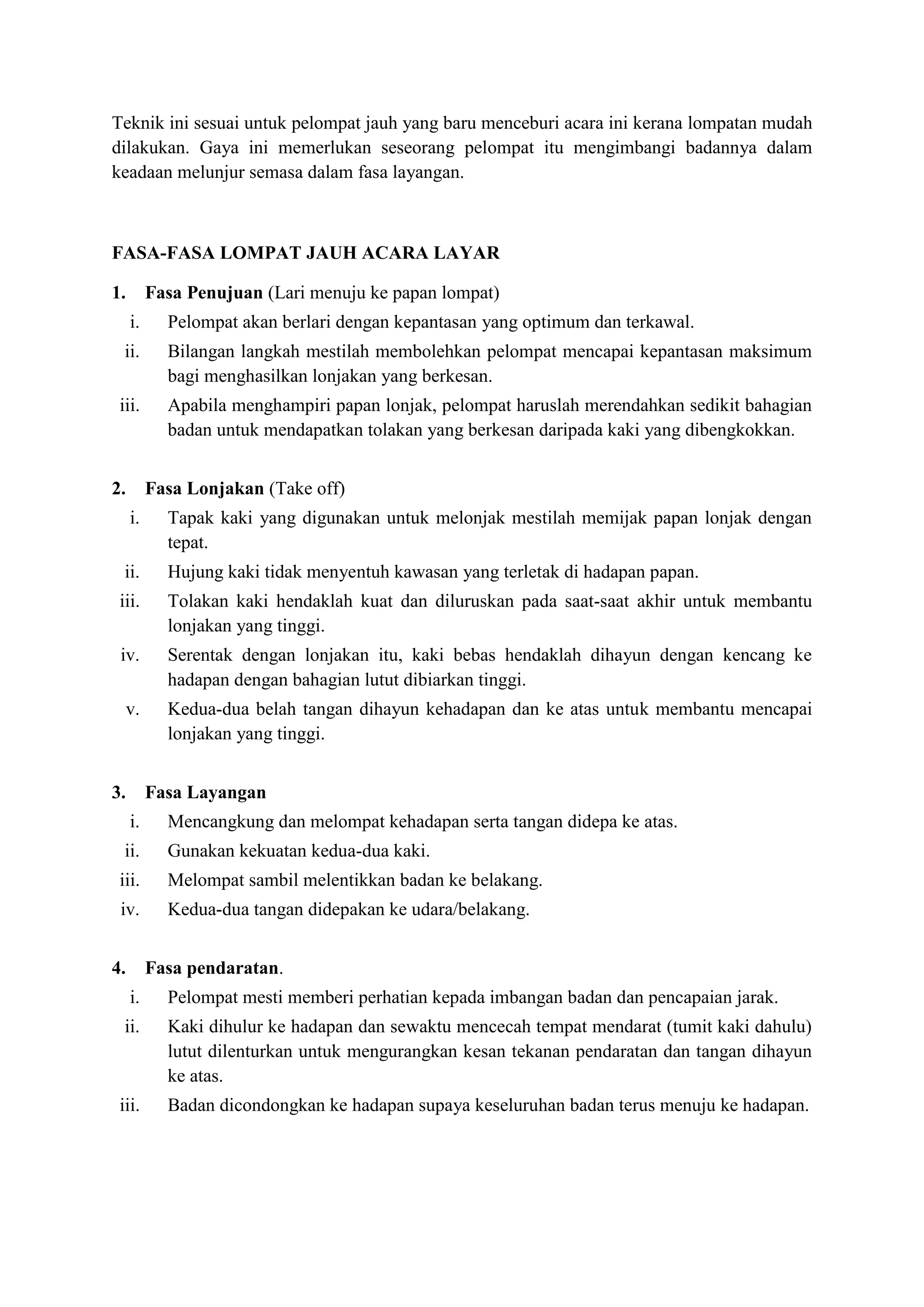 Nota & soalan lompat jauh. | DOCX