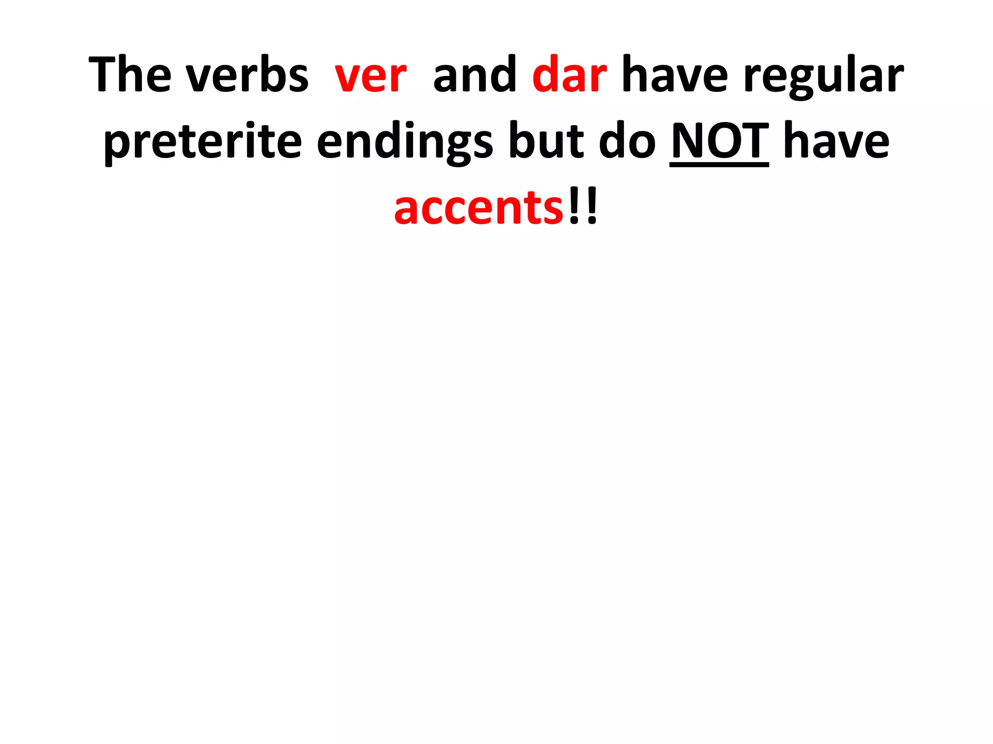 Notas preterite er ir verbs | PPT