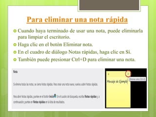 Notas rápidas | PPTX