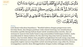 NOTA TADABBUR SURAH AL-MUKMINUN (AYAT 1-50) | PDF