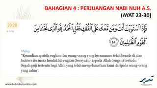 NOTA TADABBUR SURAH AL-MUKMINUN (AYAT 1-50) | PDF