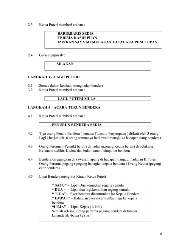 Nota tatacara perjumpaan ppim | PDF