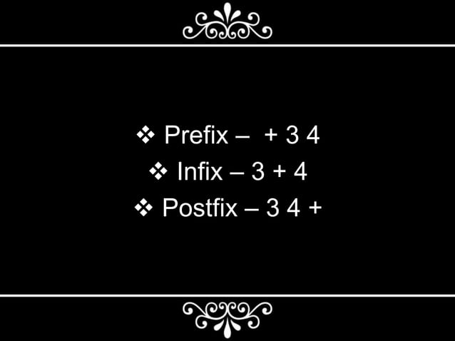 Notation | PPTX | Programming Languages | Computing