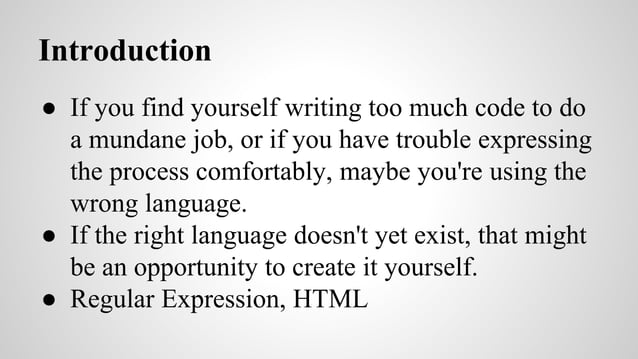 The Practice of Programming - Notation | PPT
