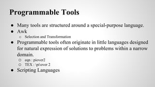 The Practice of Programming - Notation | PPTX