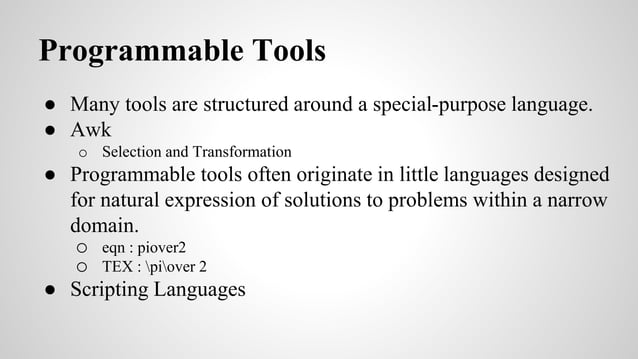 The Practice of Programming - Notation | PPT
