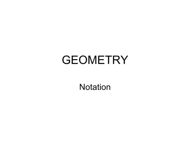 Notation | PPT