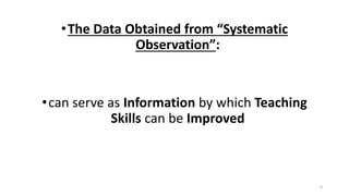Notational analysis of coaching | PPT