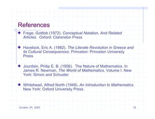 Notational systems and cognitive evolution | PDF