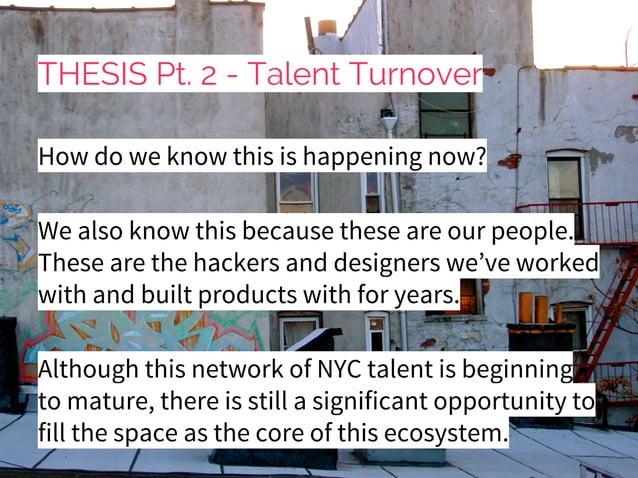 Notation Capital Fund 1 pitch deck | PDF