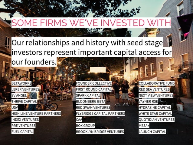 Notation Capital Fund 1 pitch deck | PDF