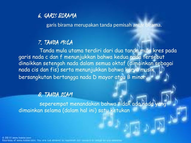 materi notasi balok dan notai angka dalam musik | PPT