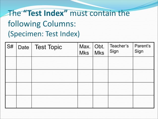 Note Books Checking | PDF