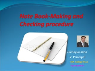 Note Books Checking | PDF