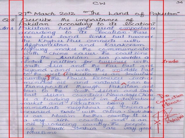 Note Books Checking procedure | PPT | Homework and Study | Education