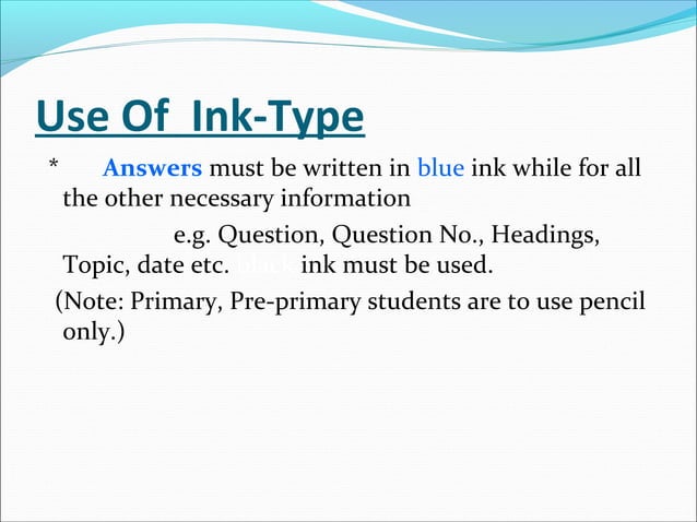 Note Books Checking procedure | PPT | Homework and Study | Education
