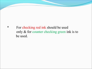 Note Books Checking procedure | PPT