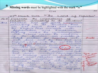 Note Books Checking procedure | PPT