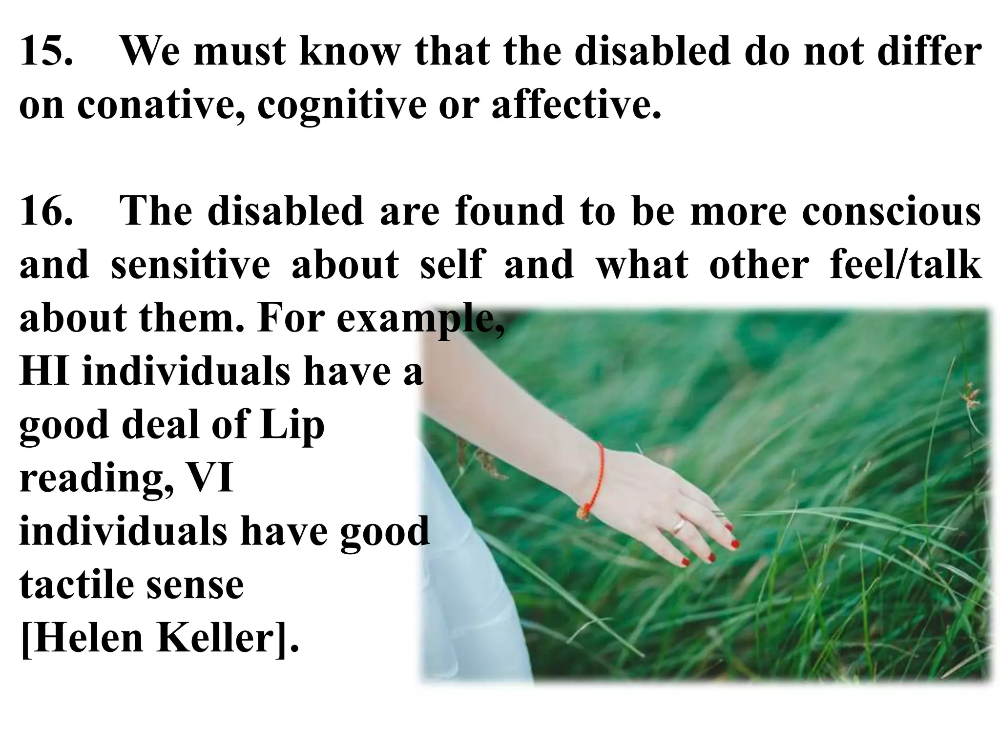 Disability Not by choice But Life Can Be part ii | PPTX