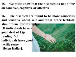 Disability Not by choice But Life Can Be part ii | PPTX