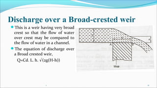 Notches And Weirs Ppt