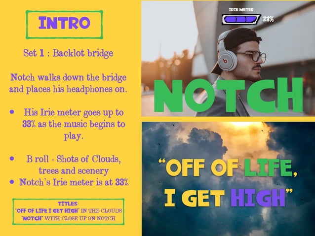 Notch Music Video Treatment | PPT