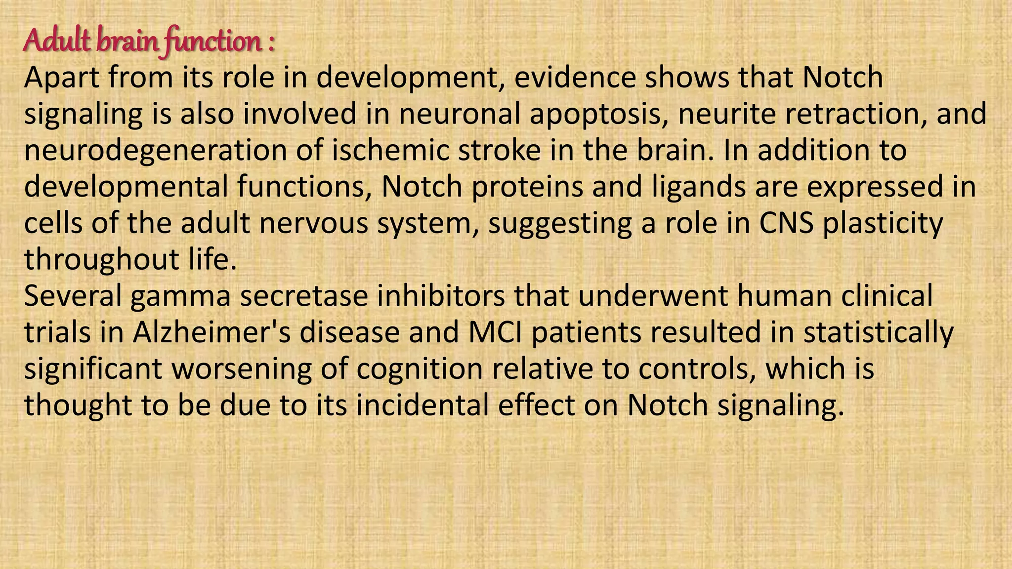 Notch signaling pathway | PPTX