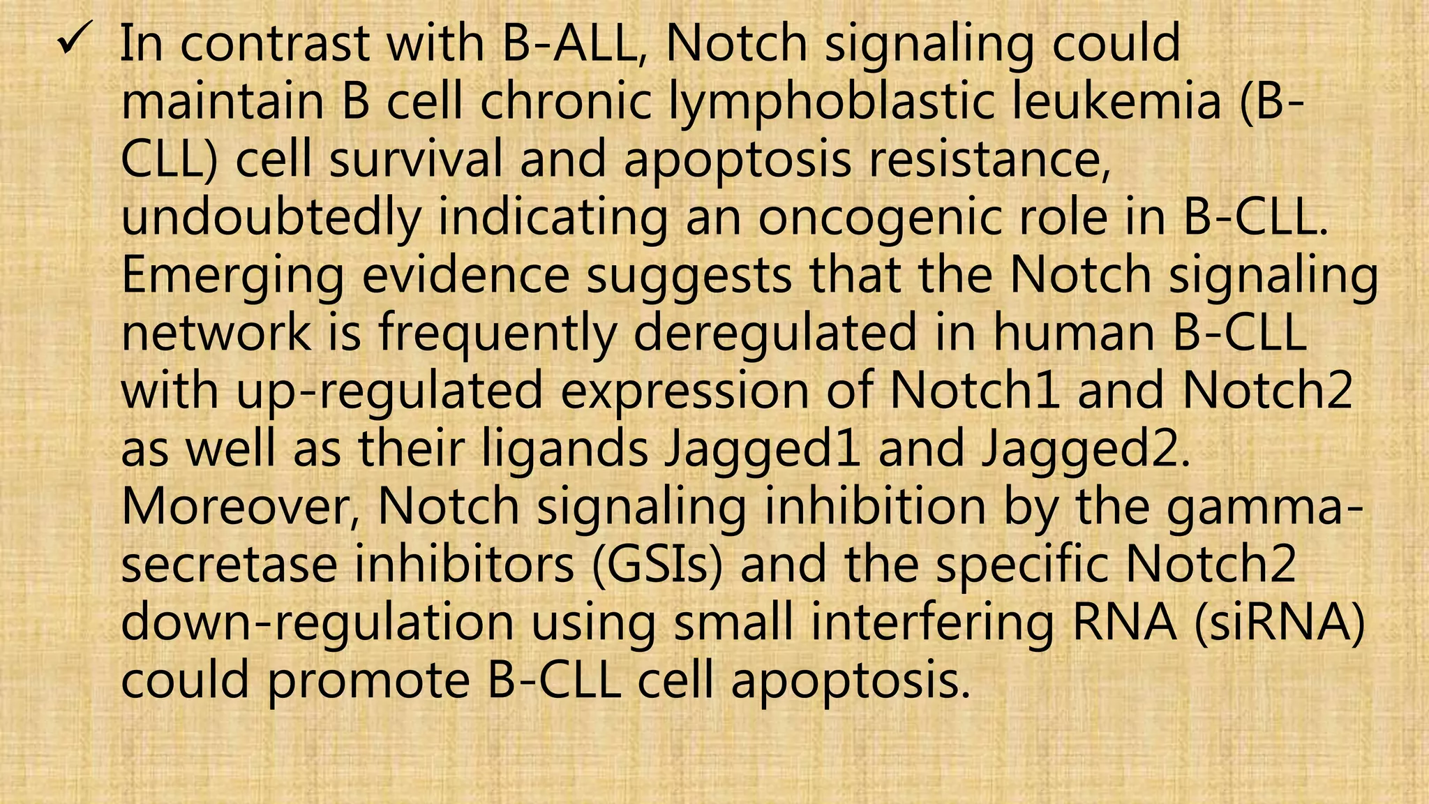 Notch signaling pathway | PPTX