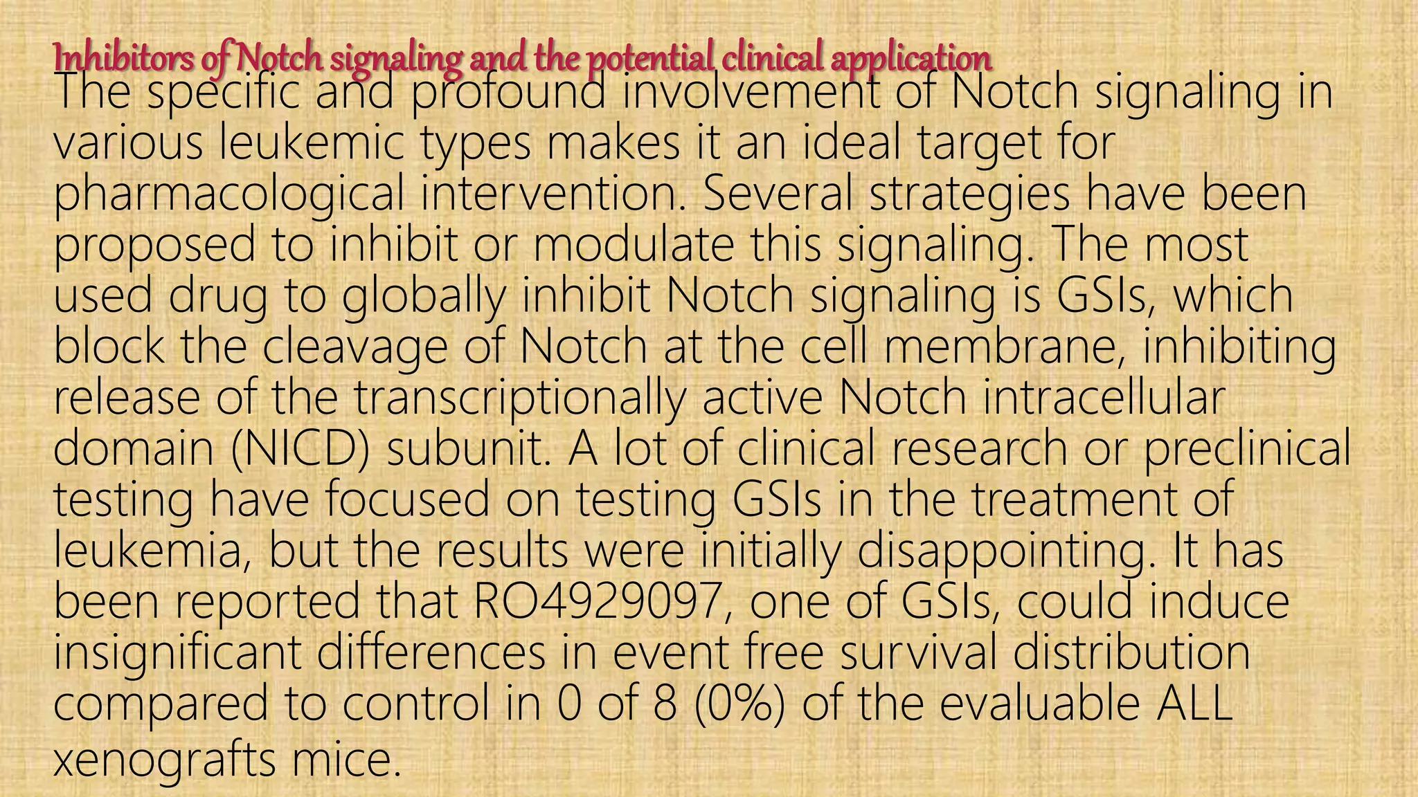 Notch signaling pathway | PPTX
