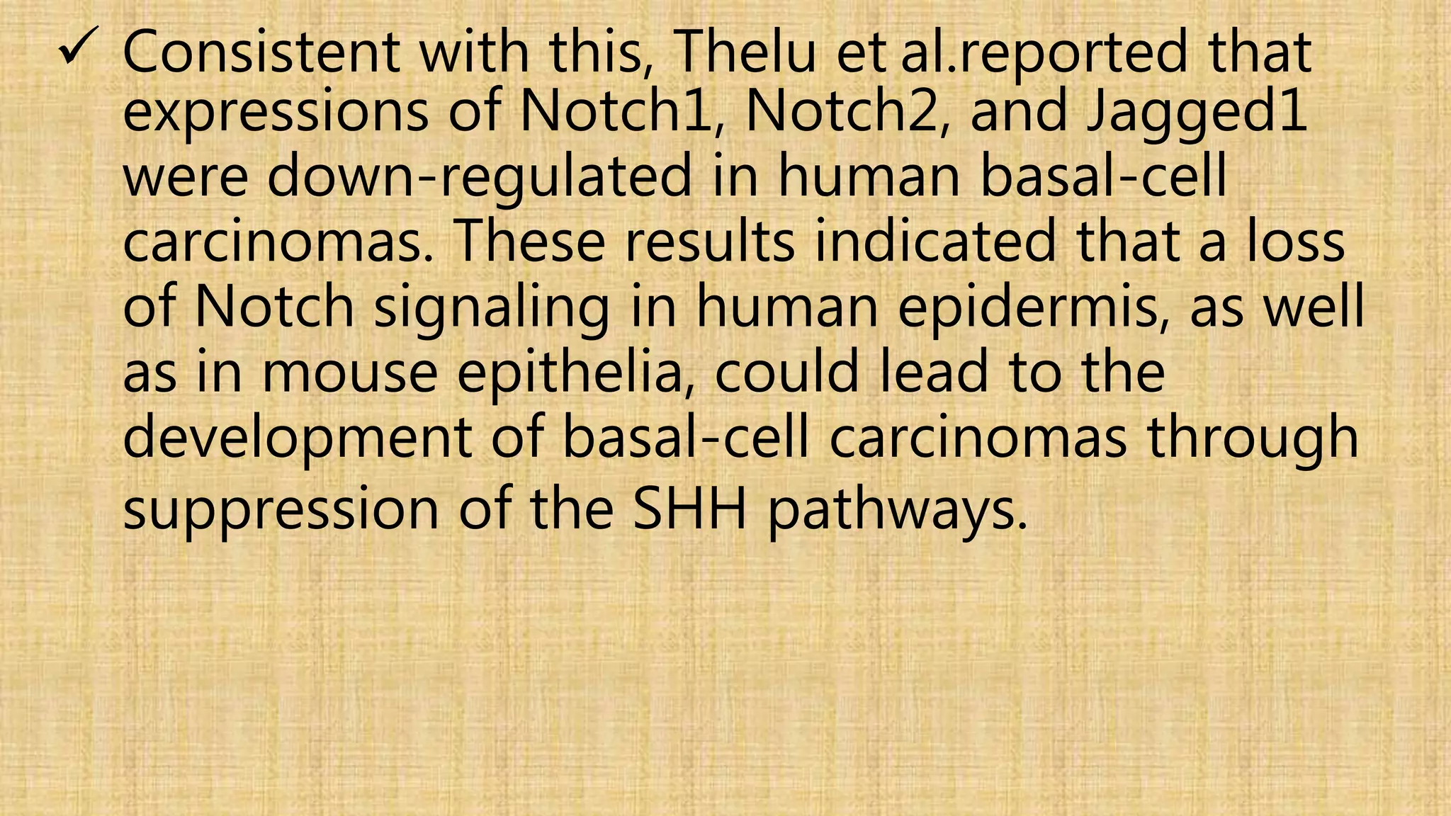 Notch signaling pathway | PPTX